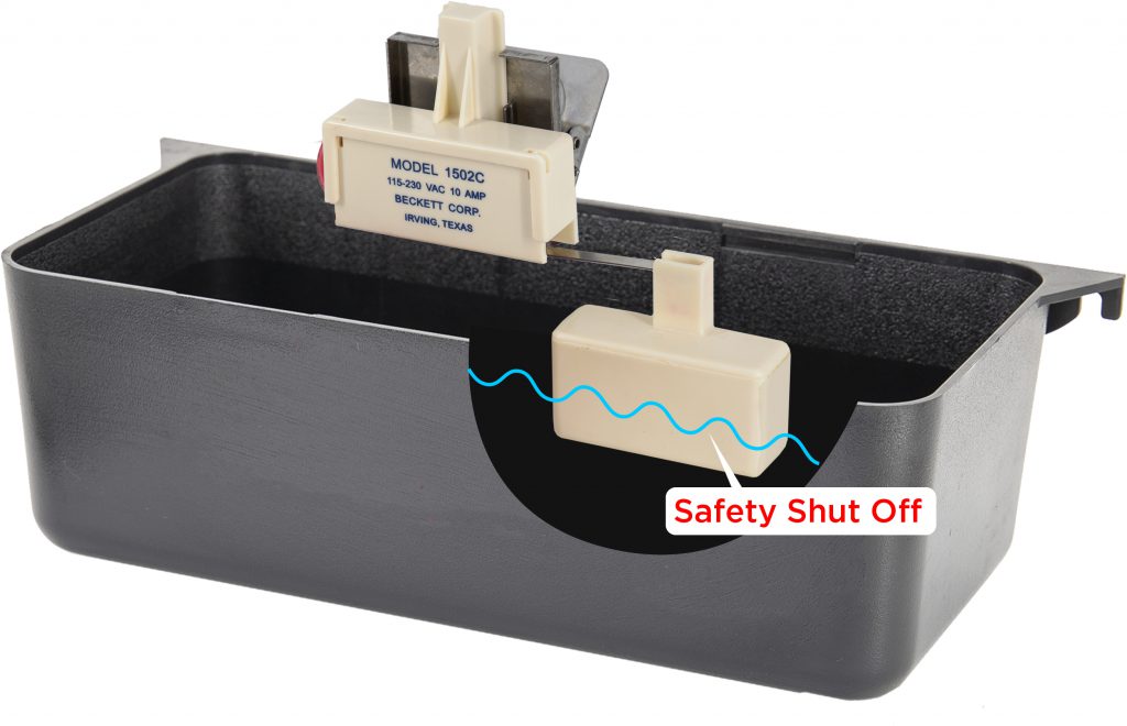 1502C Safety Switch with SS Spring Clamp - Beckett Pumps