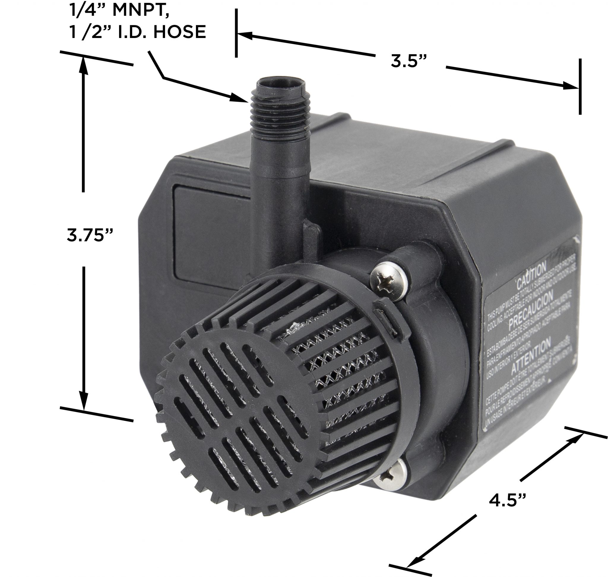 G210A Submersible Pump, 115V, 210 gph @ 1 foot - Beckett Pumps