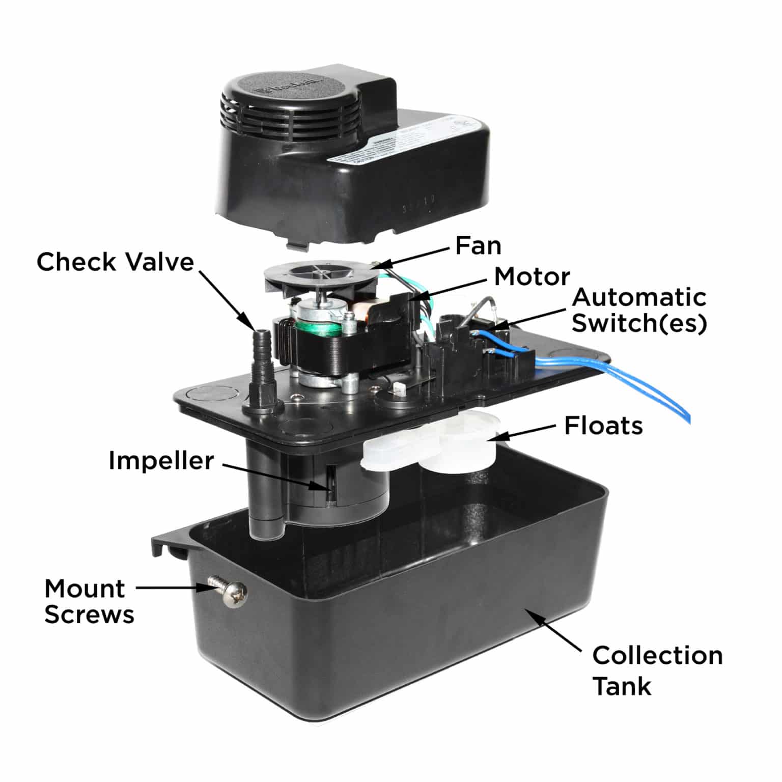 CB151UL Medium Condensate Pump - Beckett