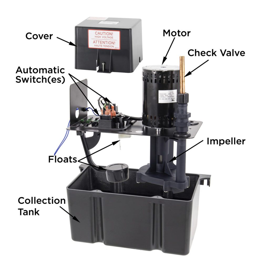 CB252UL Large Condensate Removal Pump - Beckett