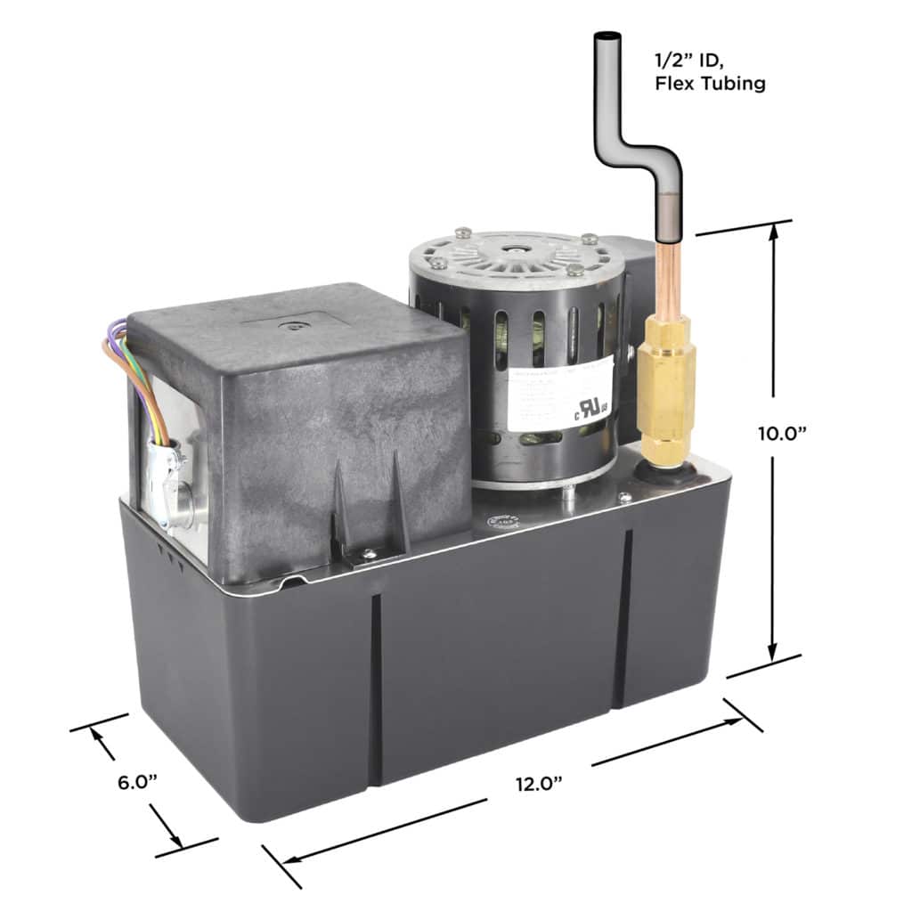 CB501ULHTSP Large Plenum Rated Condensate Pump - Beckett